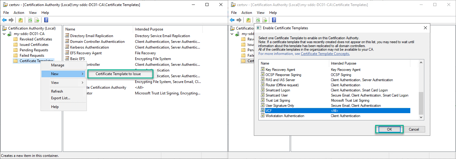 VCF on VCD: 2a – Certificates – My Software Defined DataCenter